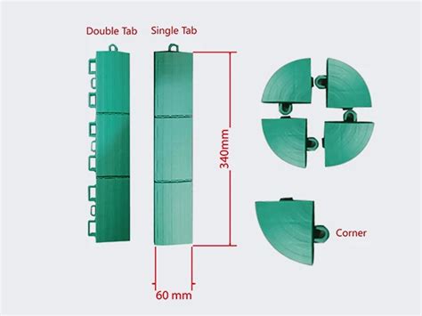 High Performance Suspended Interlocking Sports Flooring