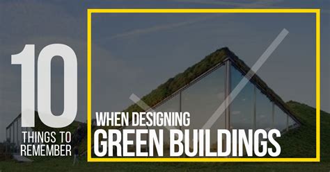 10 Things To Remember While Designing Green Buildings Rtf