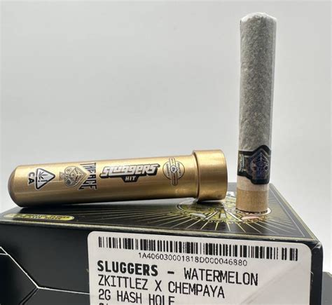 Sluggers Hit Pre Rolls Wholesale Diamonds Live Resin