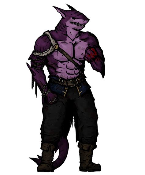 Sharkmen Brawler Commission By Terkmc On Deviantart