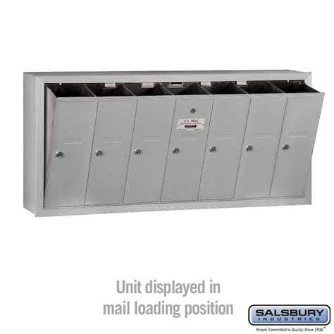 Salsbury Industries Wall Mount Green Metal Extra Large Lockable Cluster