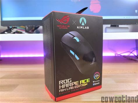 Test ASUS ROG Harpe Ace Aim Lab Edition Encore Une Excellente Souris Pour Asus