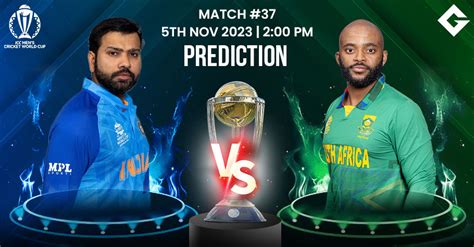 IND Vs SA Dream11 Prediction ODI World Cup 2023 Match 37