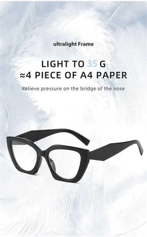 Cat Eye Prescription Glasses For Women Myopia And Hyperopia Health