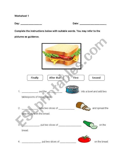 Sequence Connectors Liveworksheets At Sally Esterly Blog