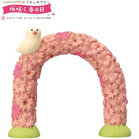 DECOLE デコレ DECOLE concombre コンコンブル 文鳥桜ゲートうれしめでたし桜咲く春の日2023年お花見宅配便