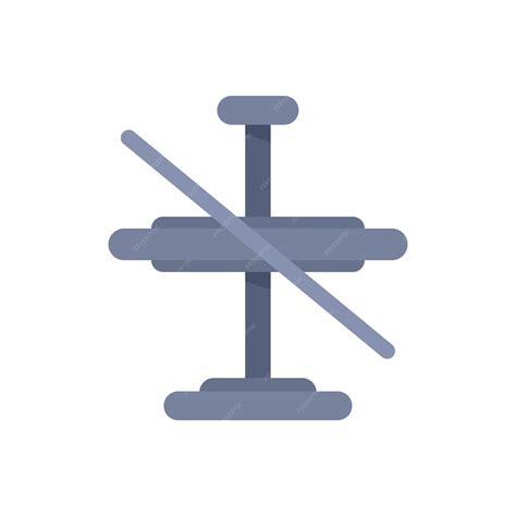 Premium Vector Metal Gyroscope Icon Flat Vector Accelerometer