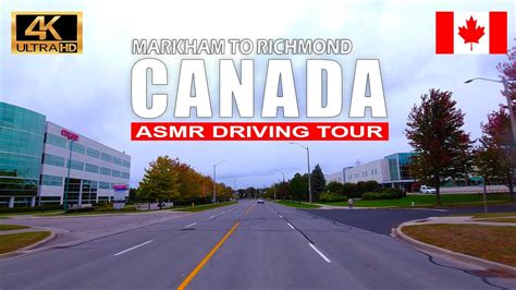 Driving Markham To Richmond Hill Ontario Canada Asmr Driving Tour
