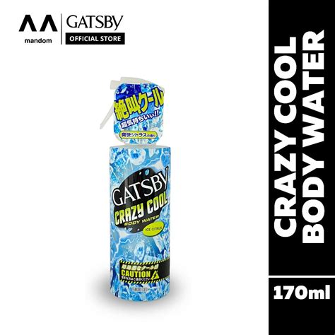 GATSBY CRAZY COOL BODY WATER ICE CITRUS 170ml Shopee Philippines