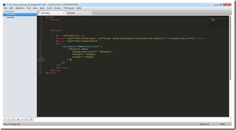 mrkt 的程式學習筆記 sublime text 2 好用的前端程式編輯器 part 1 介紹