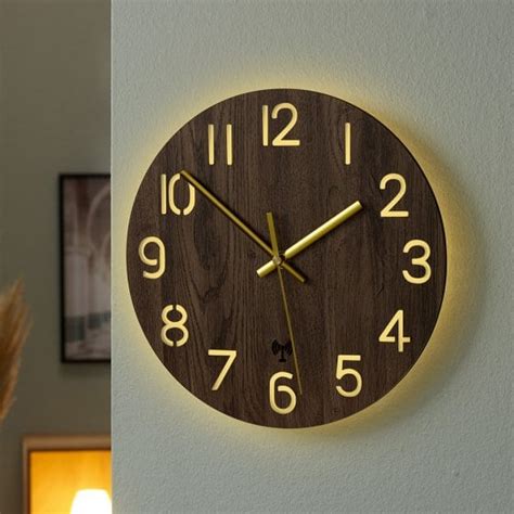 Horloge murale radiopilotée Backlight EUROtops be