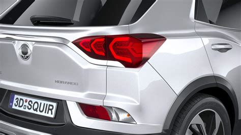 Ssangyong Korando 2020 3D Model By SQUIR