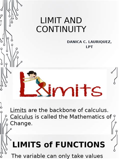 a 1 limit and continuity final pdf calculus limit mathematics