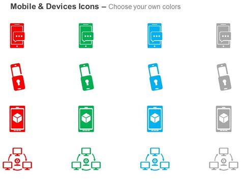 Mobile Services Multi Factor Authentication Chat Webcam Attached To Computers Ppt Icons Graphics