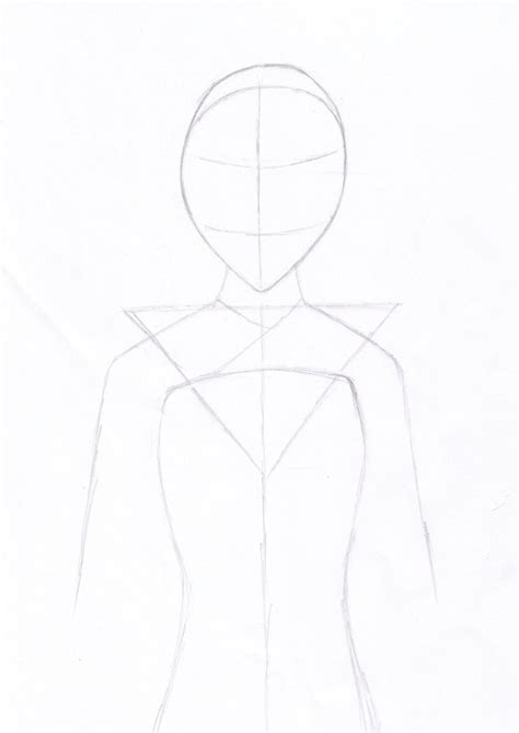 How To Draw Anime Girl Body Step By Step