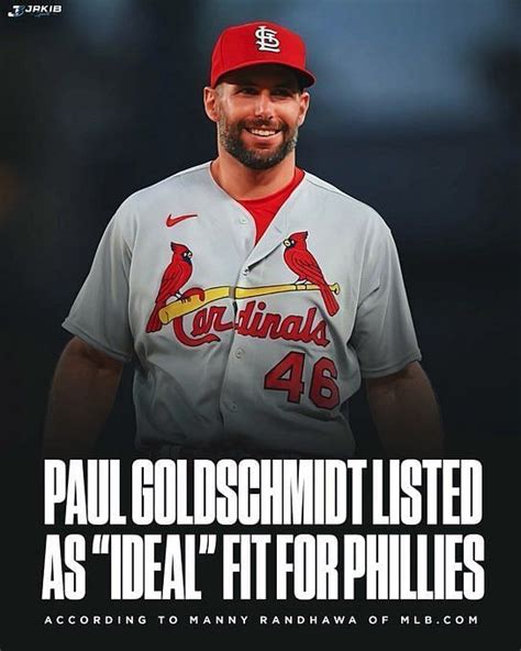Paul Goldschmidt Phillies Rumors Struggling Cardinals To Offer Nl Mvp
