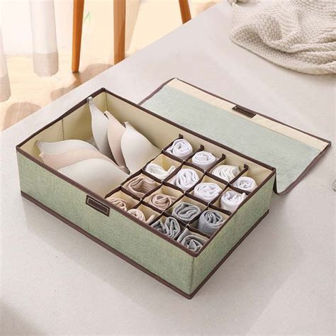 칸칸 리빙박스 속옷정리함17칸 브래지어보관함 홈플러스 택배배송