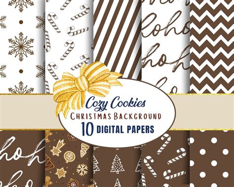 Seamless Paper Christmas Background Seamless Pattern Scrapbook Paper