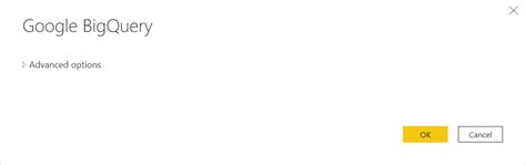 Google BigQuery Konnektor Power Query Microsoft Learn