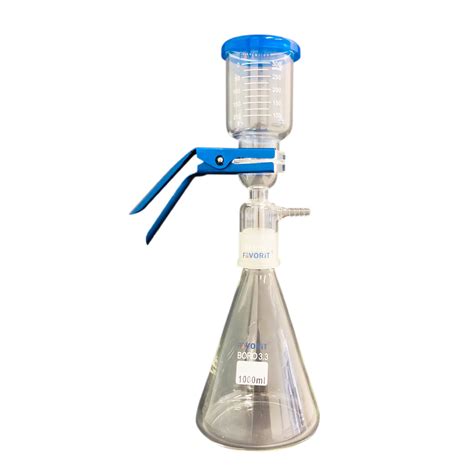 47mm Microfiltration Assembly With Fritted Glass Support And Ground Joint Plt Scientific Sdn Bhd