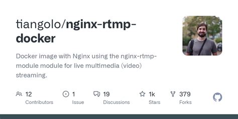 Nginx Rtmp Docker Dockerfile At Master Tiangolo Nginx Rtmp Docker Github