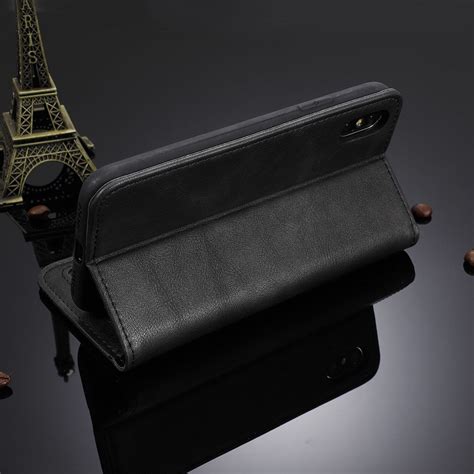 Samsung Galaxy Note 10 Lite Hoesje Vintage Wallet Book Case Zwart ...