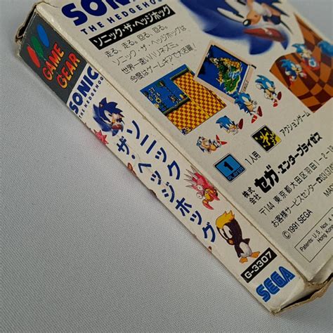 Sonic The Hedgehog Sega Game Gear Japan Sega Platform 1991 G 3307
