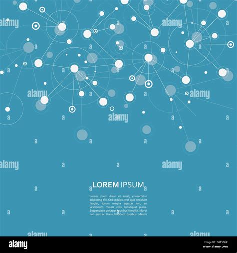 Connection Science Molecule Background Stock Vector Image And Art Alamy