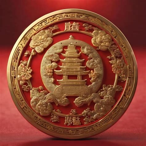 Premium Photo Antique Chinese Gold Coin Ingot Of Traditional China