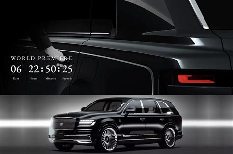 Toyota Century SUV Teased Ahead Of September 6 Debut