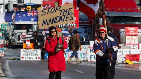 Freedom Convoy Protests Ottawa Police Chief Resigns As Justin Trudeau Invokes Emergency Powers