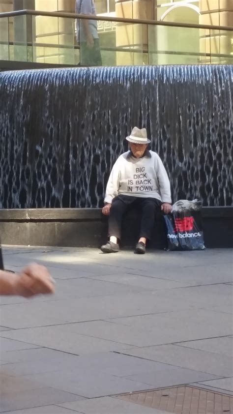 Big D Sitting On A Bench Big Dick Is Back In Town Know Your Meme