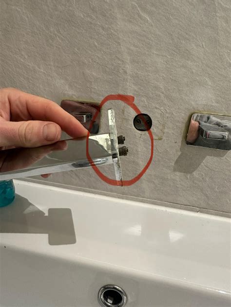 Wall Mounted Basin Tap Fixing Issue Rplumbing