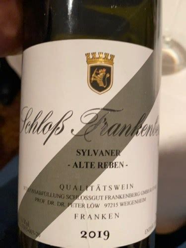 Schloss Frankenberg Sylvaner Alte Reben Vivino US