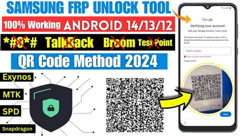 Samsung Frp Bypass New Method 2025 By Qr Code Adb Enable Fail No 0 Code No Talkback