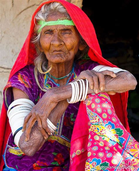 91 Year Lady Nandoo Lives In A Village Near Naukot Twon Of Sindh