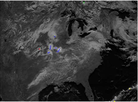 1 results of lightning detection and clustering using proposed