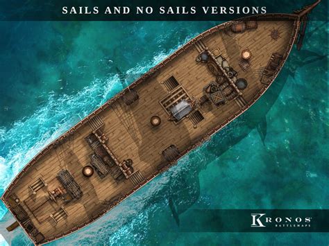 Ship Battlemap Digital Battle Map Dnd Dandd Dungeons And Dragons 5e