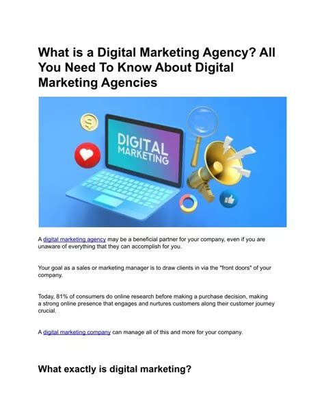 Ppt What Is A Digital Marketing Agency All You Need To Know About