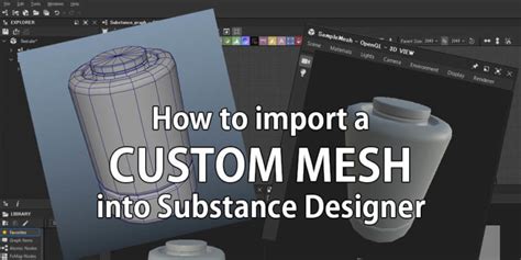 Import A Custom Mesh Into Substance Designer Vertex Mode