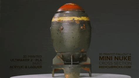 Fallout Fan 3D Prints A Mini Nuke Kotaku Australia