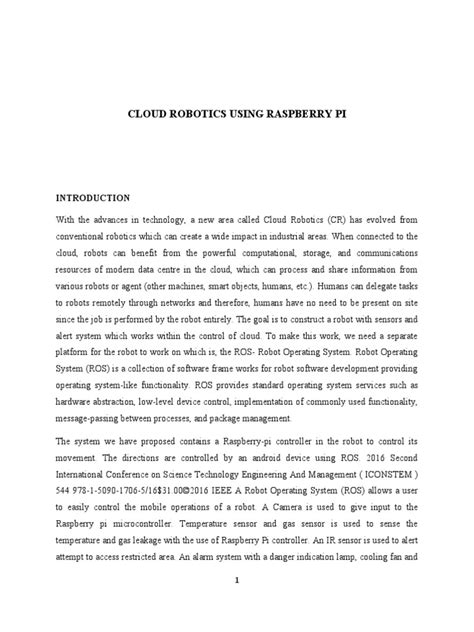 cloud robotics iot pdf cloud computing software development process