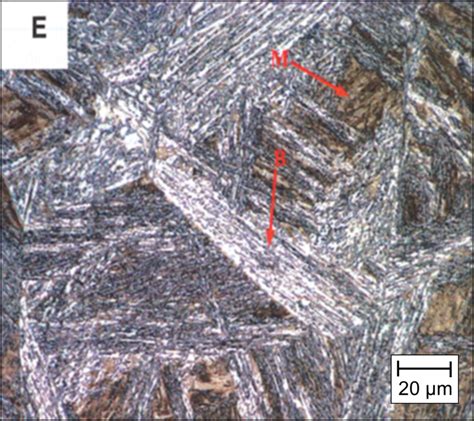 Upper Bainite Microstructure