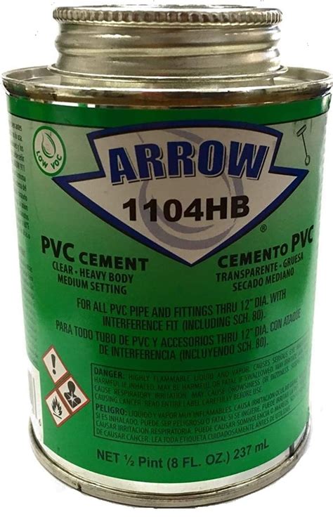 Arrow Usa Pvc Cement Solvent Glue 237ml B07n6pxvpm Buy Best Price In