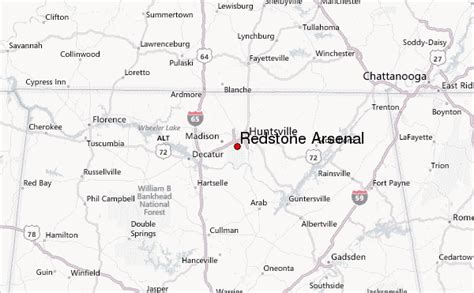 Redstone Arsenal Weather Forecast