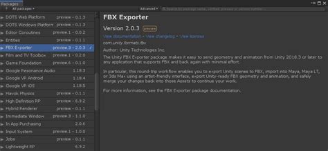 fbx exporter dateien aus unity exportieren