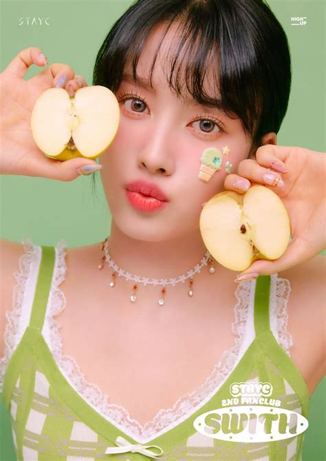 Stayc스테이씨 On Twitter 📸 Stayc Official Fanclub Swith 2nd Membership Individual Poster 💚 Yoon