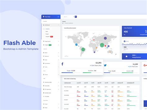 Flash Able Bootstrap Admin Template Templates Admin Web Design