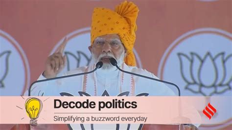 Decode Politics Pm Modi Warns People Congress Will ‘distribute Your