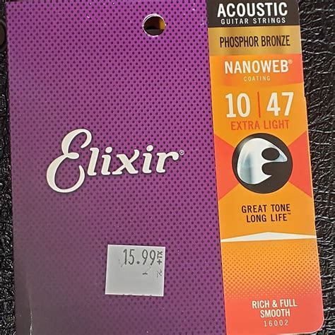 Elixir Nanoweb Reverb